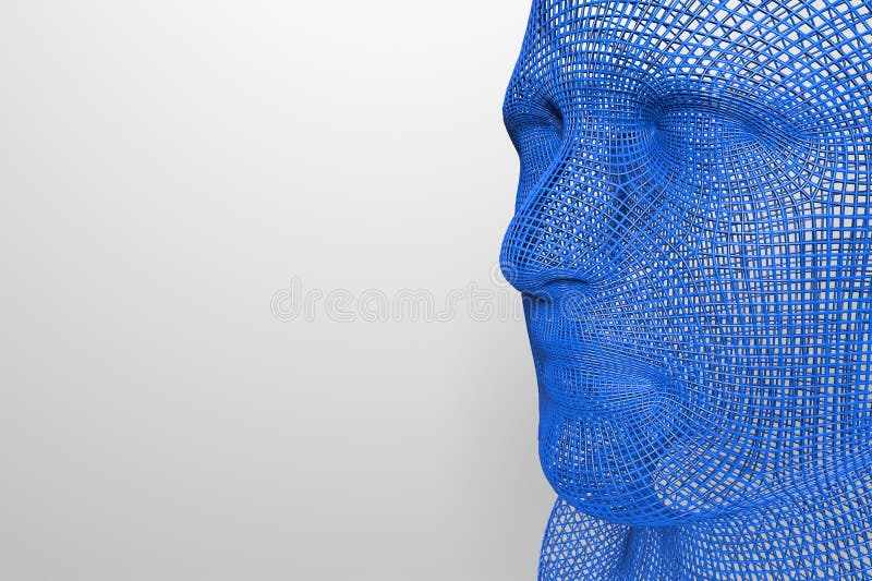 Model Wireframe Man Side View Stock Illustrations – 39 Model Wireframe ...