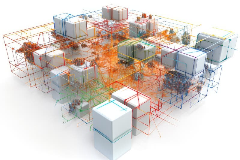 Three-dimensional Model of a Complex System, with Multiple Views for ...
