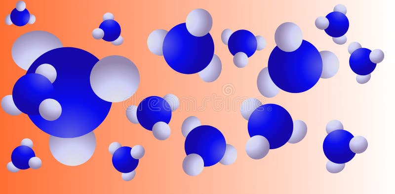 Ammonia. Three Dimensional Molecular Structure of Chemical Compounds ...