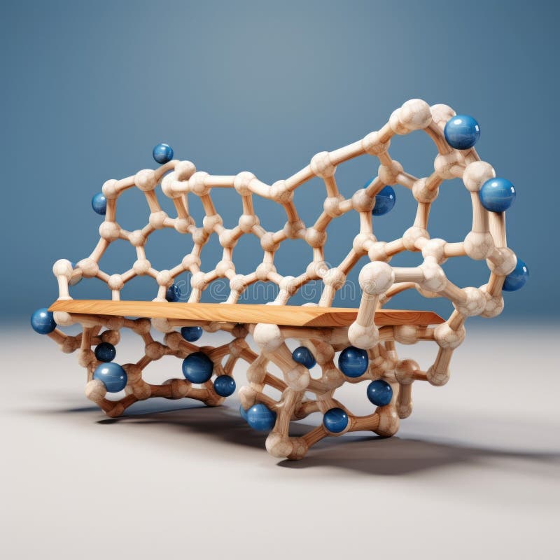 Three Dimensional Molecule Couch: Organic Chemistry Inspired Bench ...