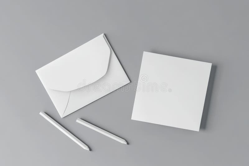 Three-dimensional Presentation of a Blank White Plastic Card Inside a ...