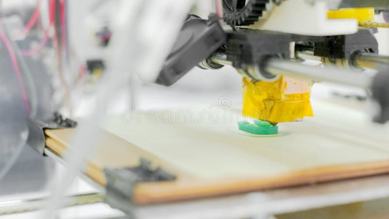 Three Dimensional Printer stock photo. Image of futuristic - 69875480
