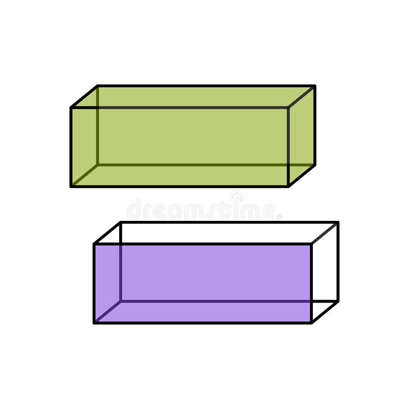 Three-dimensional Rectangles. Team Concept. Vector Illustration. Stock ...