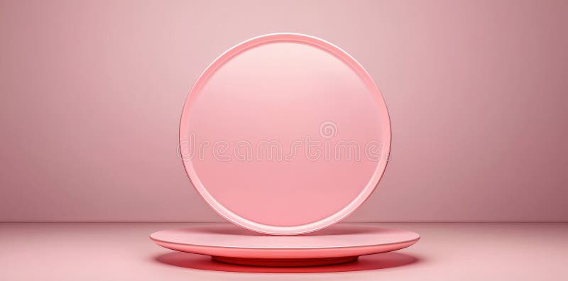 Three Dimensional Render Illustration of Simple Background with Product ...