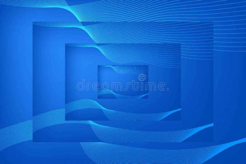 Three Dimensional Render Wavy Pattern Abstract Background Stock ...
