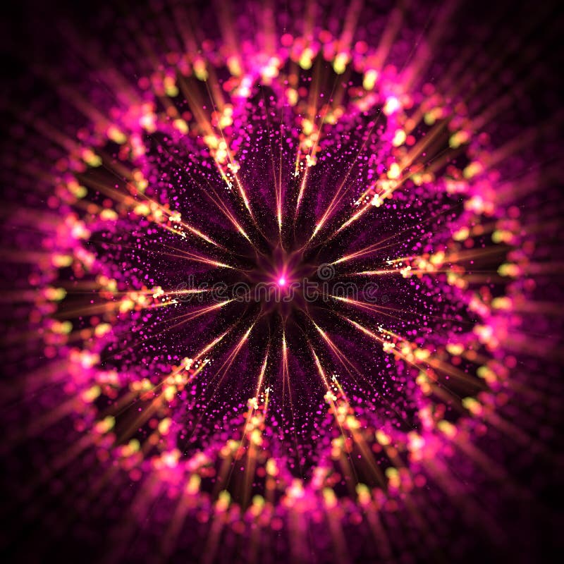 Magical pink flower stock photo. Image of july, color - 123525598