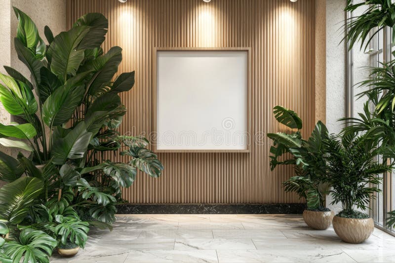 Three-dimensional Rendering of Modern Museum Interior with an Empty ...