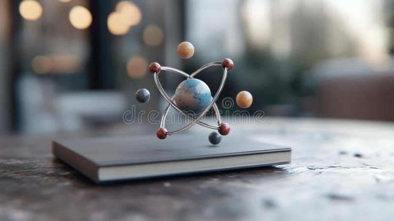A Three-dimensional Representation of an Atom Featuring Multiple ...
