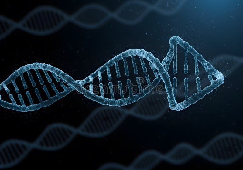 Dna Double Helix Illustration Stock Illustration - Illustration of ...