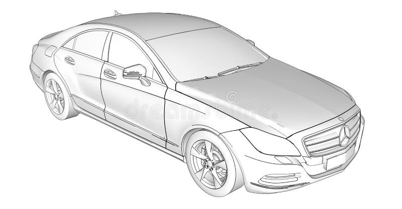 Benz Cls Stock Illustrations – 62 Benz Cls Stock Illustrations, Vectors ...