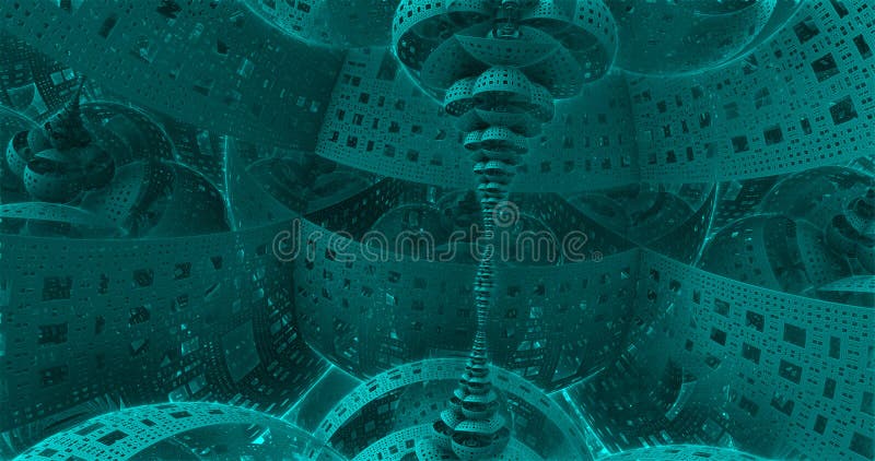 Three-dimensional Spaceship Stock Illustration - Illustration of golden ...