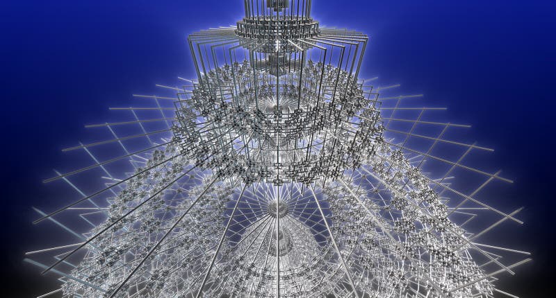 Three-dimensional Spaceship Stock Illustration - Illustration of apple ...