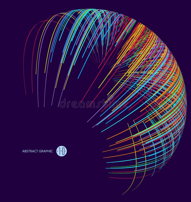 Three-dimensional Sphere Composed of Multicolored Curves, Abstract ...