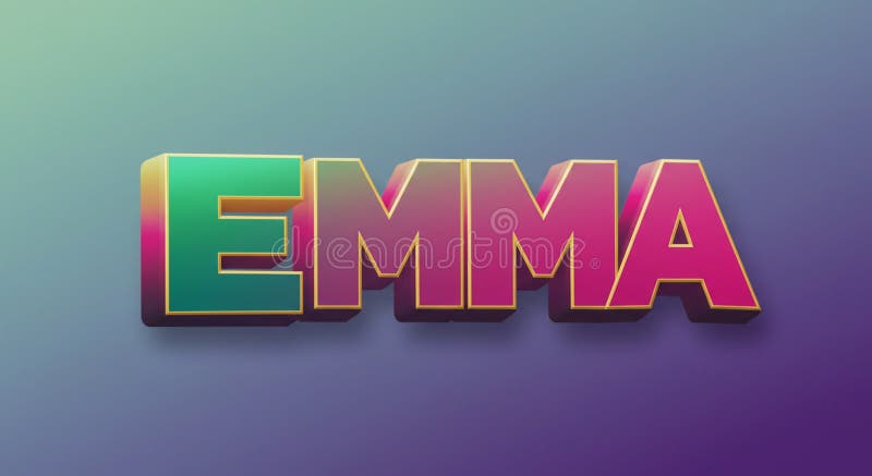 Emma Name Logo