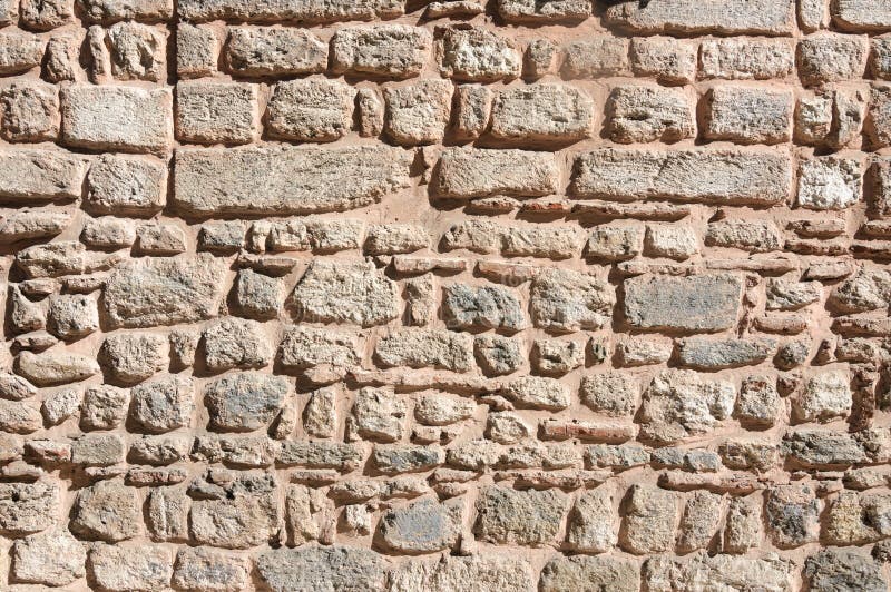 Three-dimensional Texture of the Old Stone Wall. Stock Photo - Image of ...