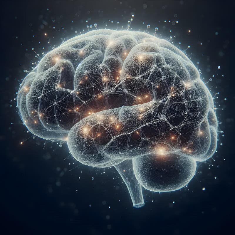 Dimensional Translucent Brain Stock Illustrations – 19 Dimensional ...