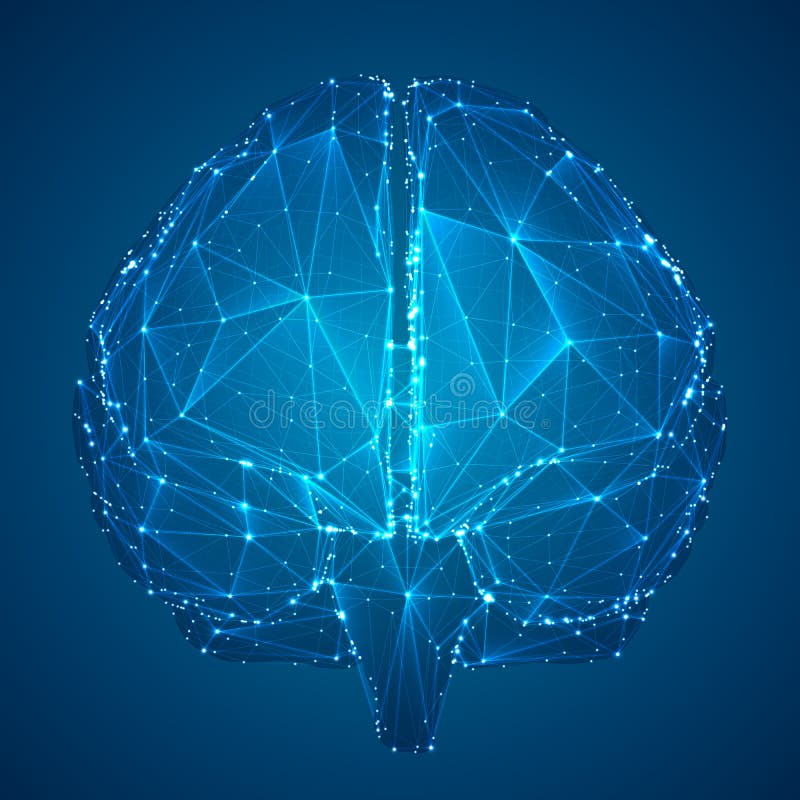 Three-dimensional Vector Cyber Brain. Neural Network Mega-data Processing, Template Interface ...