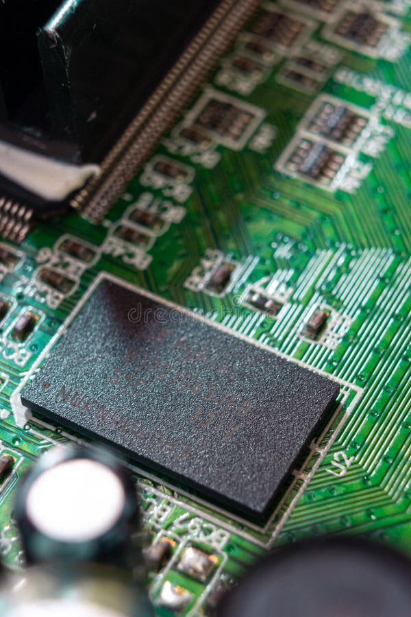 Three-dimensional View of the Electronic Board of a Digital Set-top Box ...