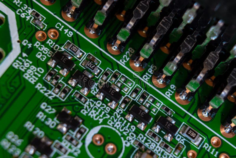 Three-dimensional View of the Electronic Board of a Digital Set-top Box ...
