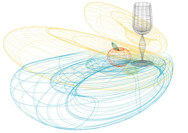 Three Dimensions Objects, 3d Picture. Image: 3190703