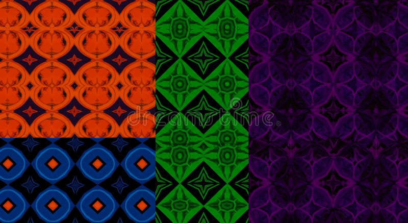 Three Distinct, Intricate Patterns Create a Visually Striking ...