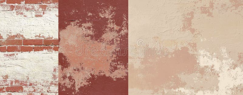 Three Distinct Textures are Presented Side by Side, Showcasing a ...
