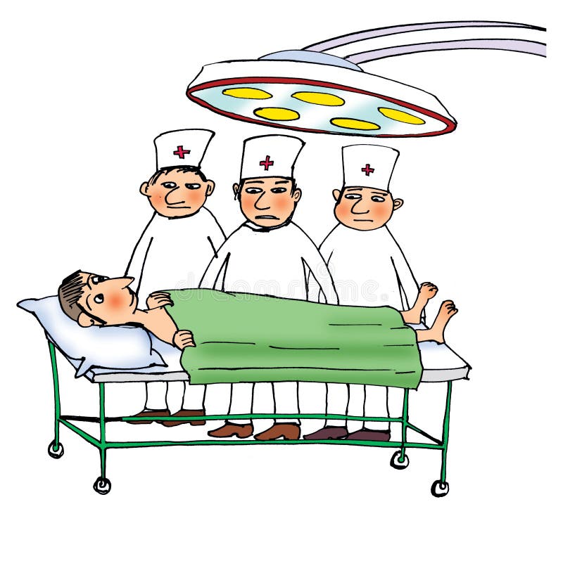 Three doctors stock illustration. Illustration of senior - 13698549