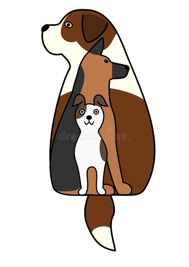 Three Dogs Stock Illustrations – 334 Three Dogs Stock Illustrations ...