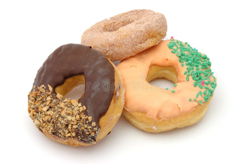 Donuts stock image. Image of sprinkles, sweets, donut, isolated - 522295