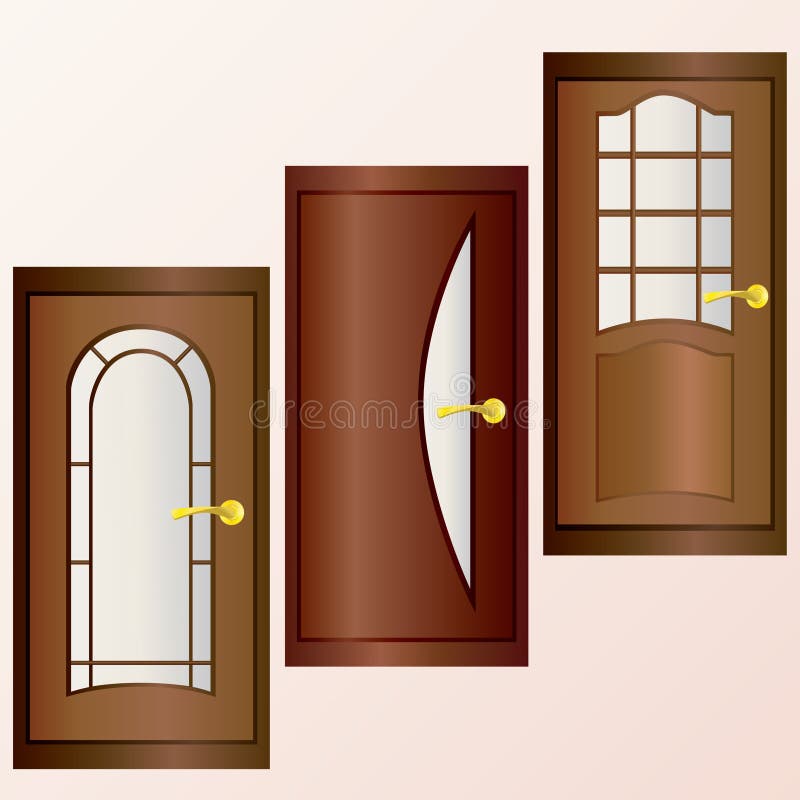 Front Three Doors Stock Illustrations – 151 Front Three Doors Stock ...