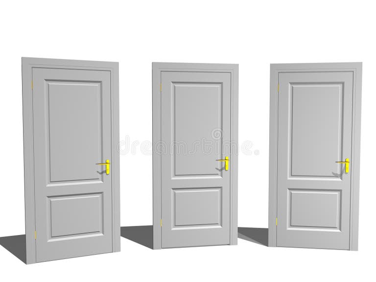 Three Doors Stock Illustrations – 3,175 Three Doors Stock Illustrations ...