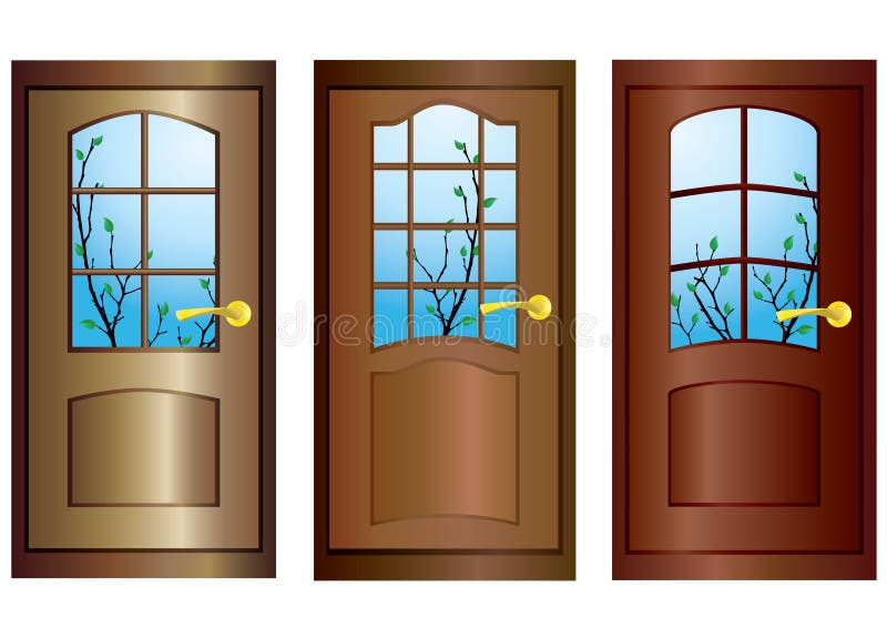 Front Three Doors Stock Illustrations – 154 Front Three Doors Stock ...
