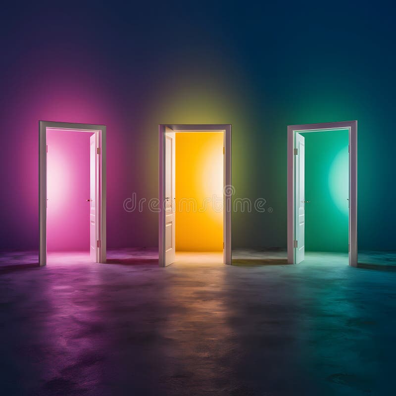 Three Doors Stock Illustrations – 1,214 Three Doors Stock Illustrations ...