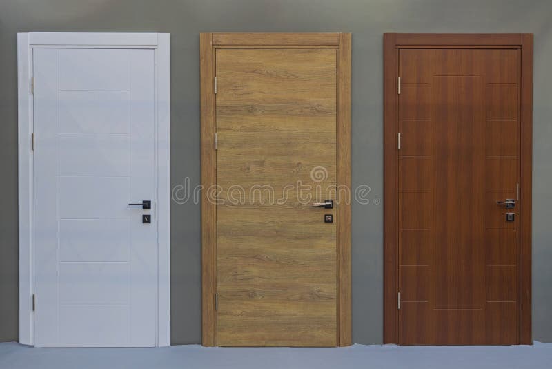 Three Doors House stock image. Image of europe, brown - 251599669