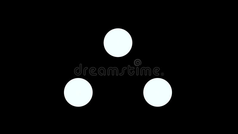 Three Dots Bouncing 4k Loading Animation Stock Footage - Video of video ...