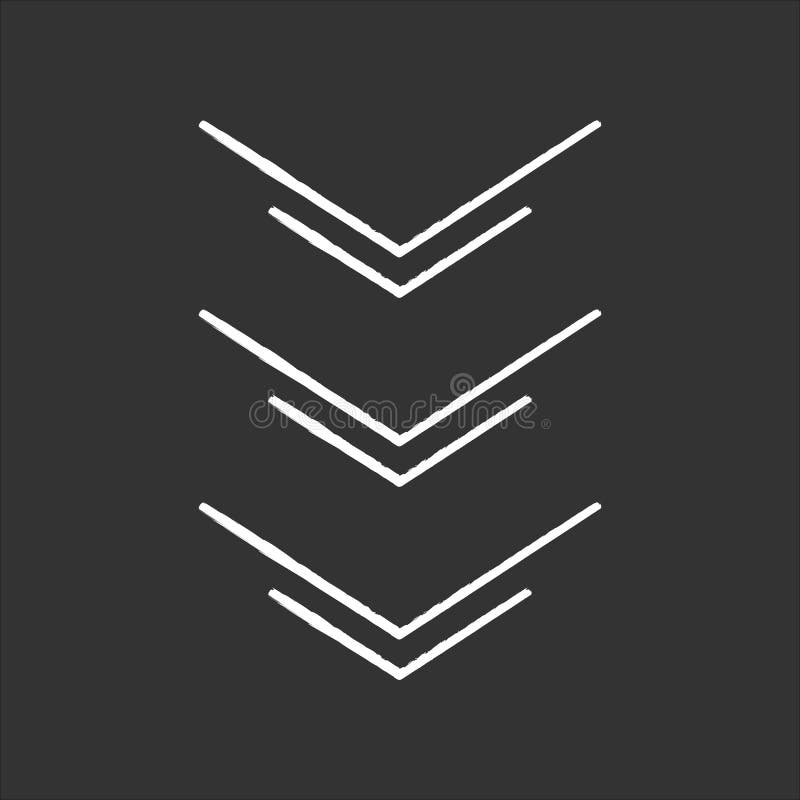 Three Down Arrows Logo Template Illustration Design. Vector EPS 10 ...