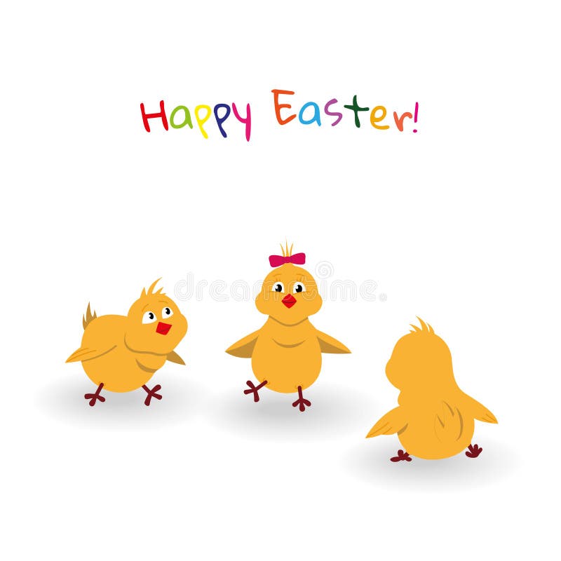 Three Little Chicken Stock Illustrations – 209 Three Little Chicken ...