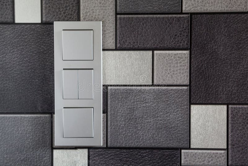 Three electrical switch stock image. Image of background - 57674273