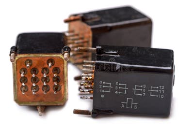 Three Electromagnetic Relays Stock Photos - Free & Royalty-Free Stock ...