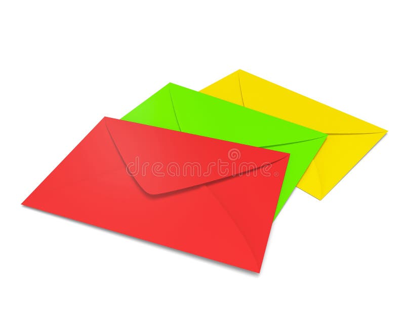 Three Envelopes Stock Illustrations – 156 Three Envelopes Stock ...