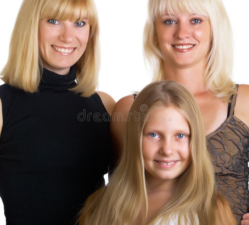 Three female stock photo. Image of healthy, group, confident - 11590550