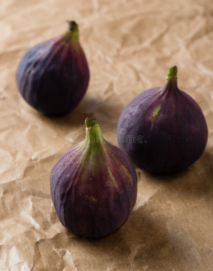 Three figs stock photo. Image of detail, exotic, healthy - 60941702