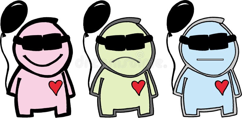 Three Figures Picture. Image: 5930343