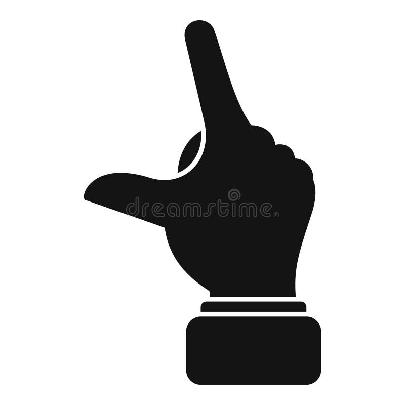 Three Finger on Human Hand for Counted Stock Vector - Illustration of ...
