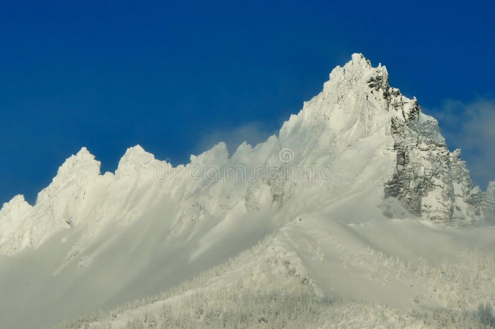 Three Finger Jack stock image. Image of quiet, pure, climate - 18550527