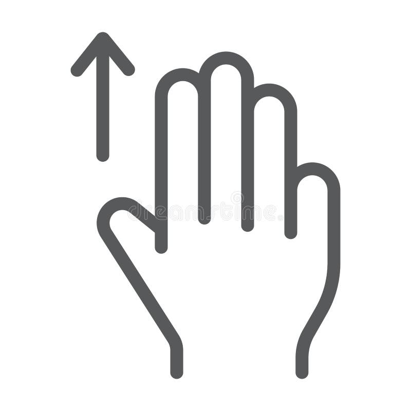 Hand with Scroll Flag and Greeting for Black History Month Vector ...