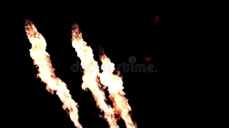Three Fire Throwers Slow Motion Stock Footage - Video of adrenaline ...