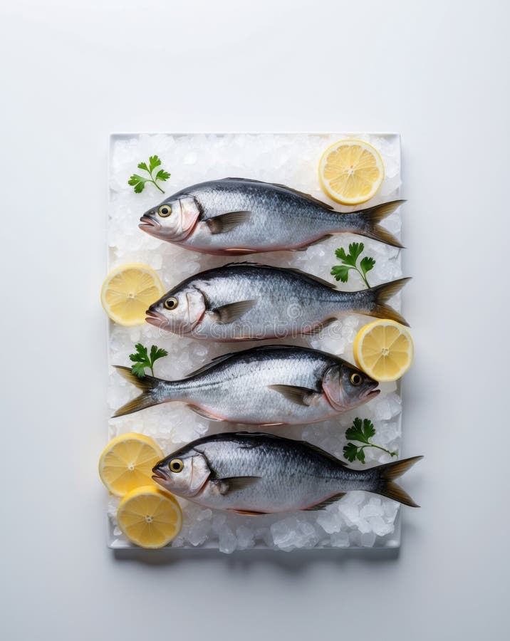 Three raw fish stock photo. Image of healthy, animals - 278227860