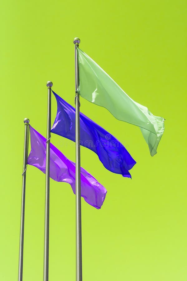Three flags. stock image. Image of colored, national - 40887133