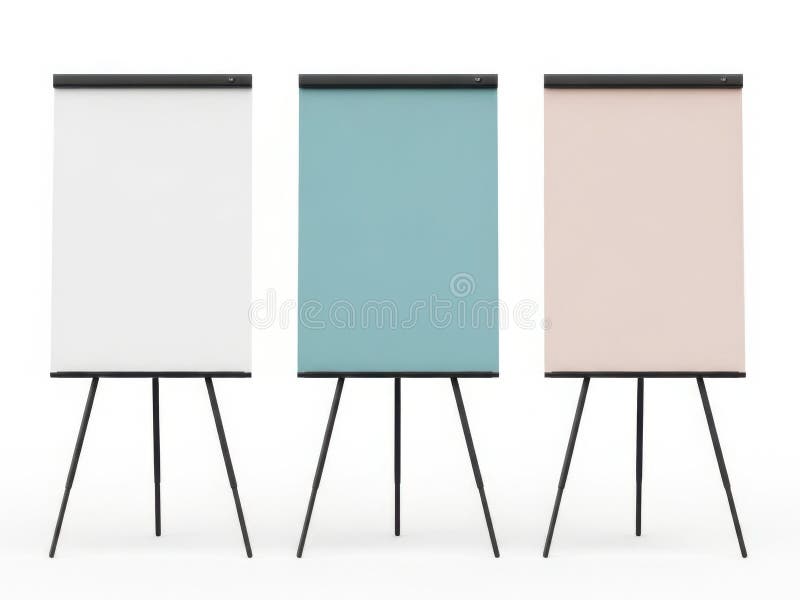 Different Colored Easels Stock Illustrations – 8 Different Colored ...
